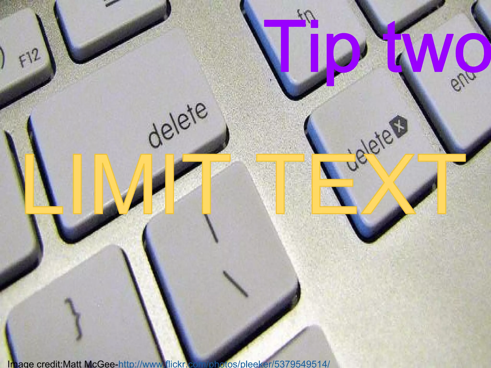 Ten slide tips!!!! | PPT | Desktop Publishing | Computer Software and Applications