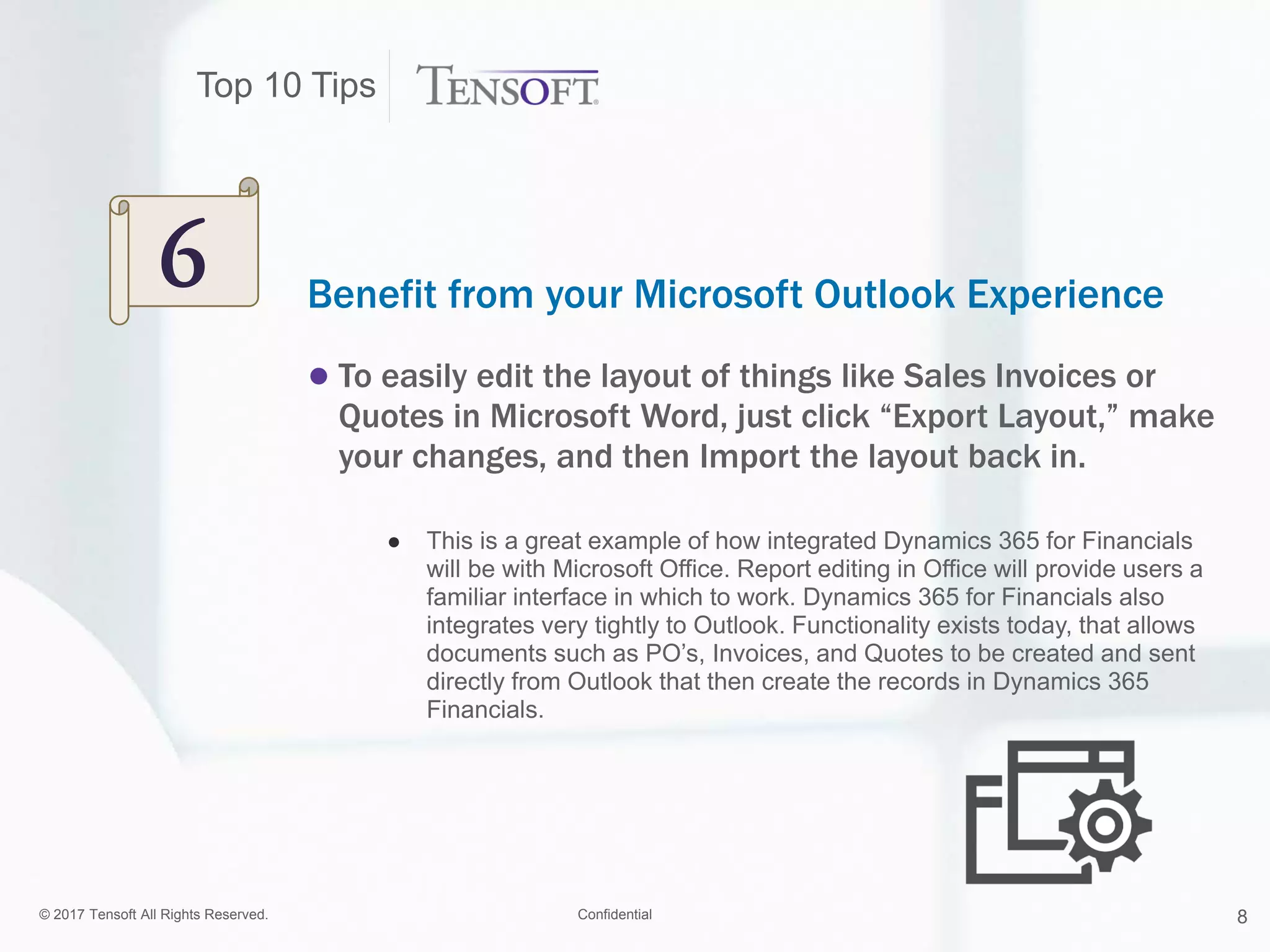 Top 10 Tips: Getting Started with Dynamics 365 for Financials. | PPT Top 10 Tips: Getting Started with Dynamics 365 for Financials. | PPT