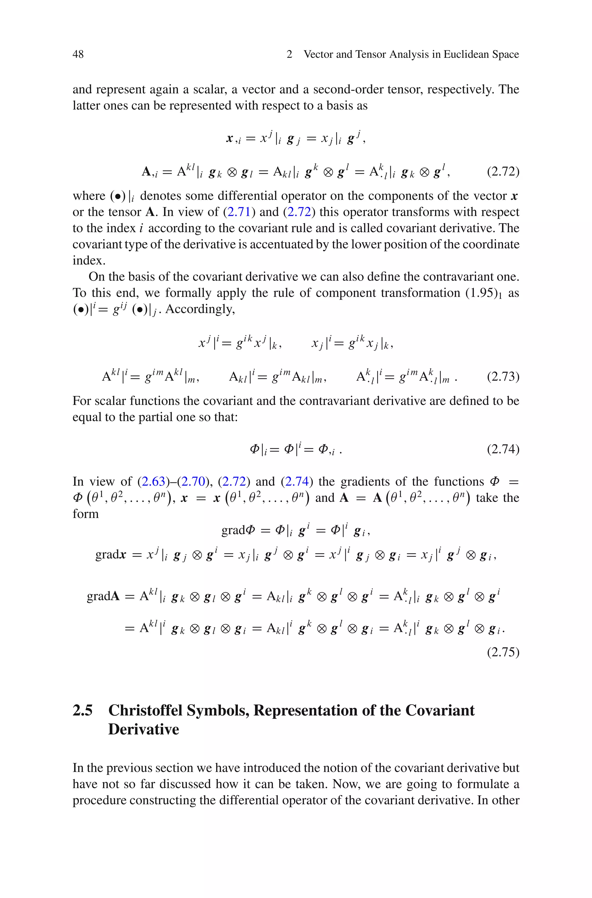 Tensor algebra and tensor analysis for engineers | PDF