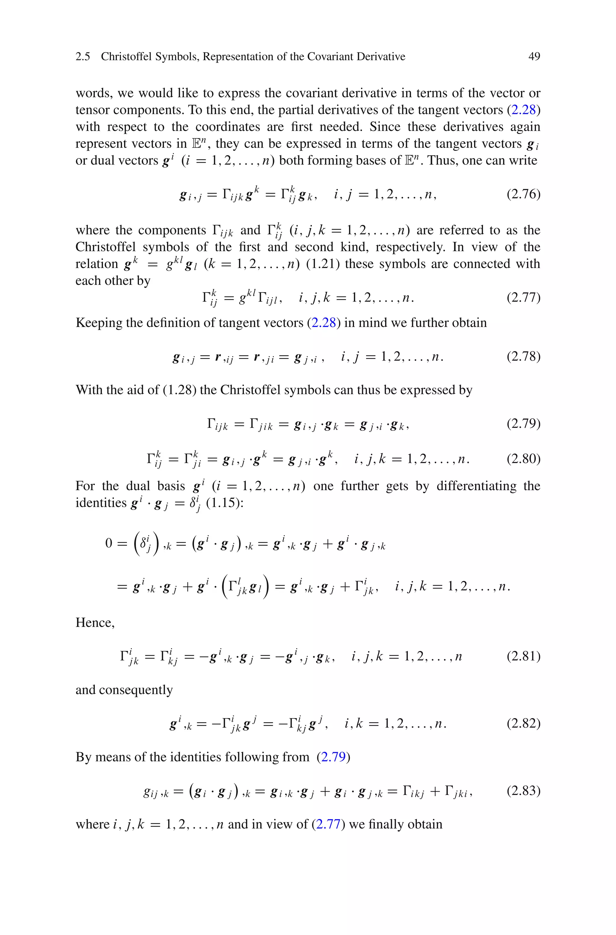 Tensor Algebra And Tensor Analysis For Engineers Pdf Physics Science