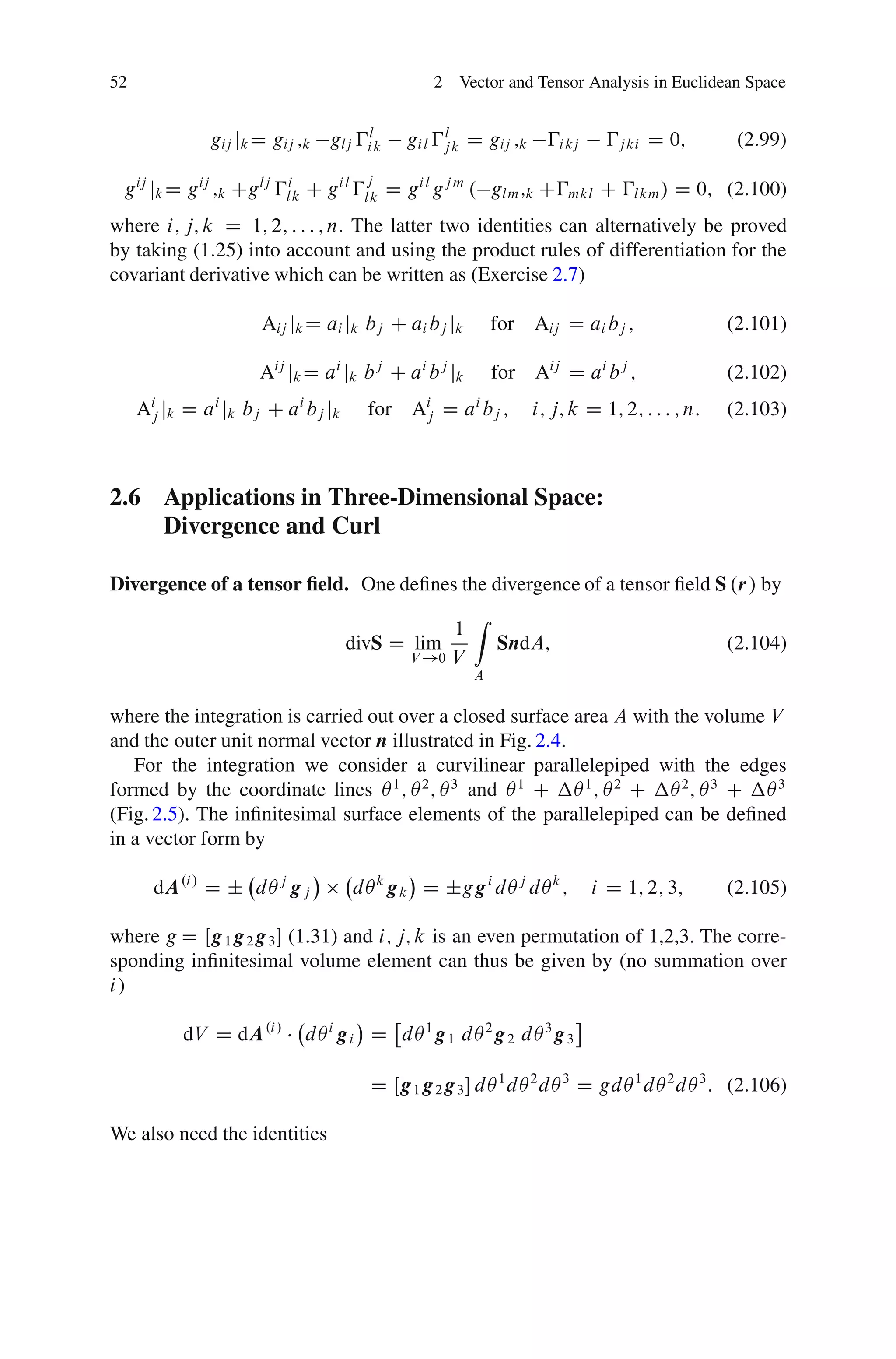 Tensor algebra and tensor analysis for engineers | PDF | Physics | Science