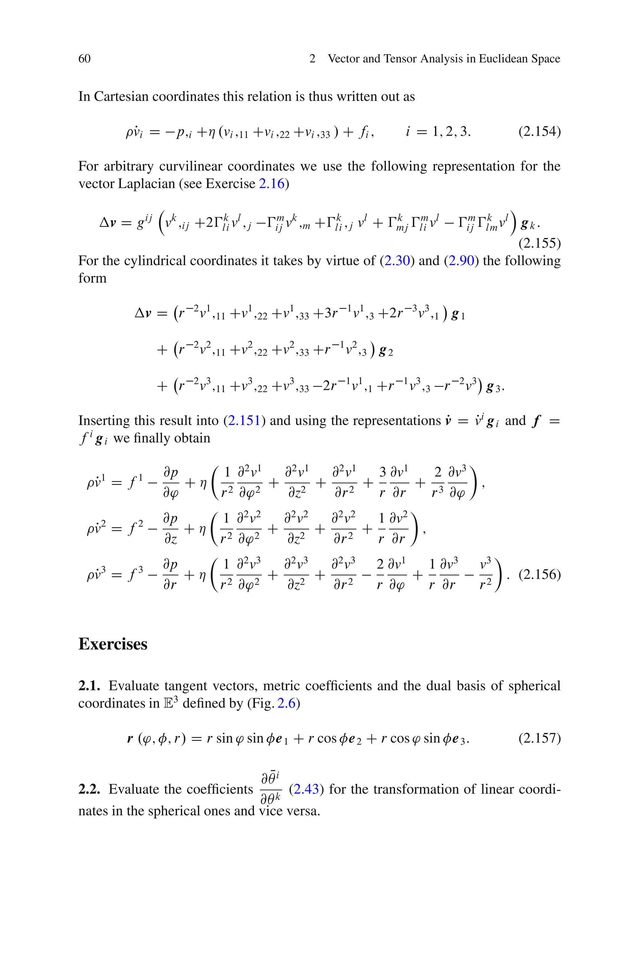 Tensor algebra and tensor analysis for engineers | PDF