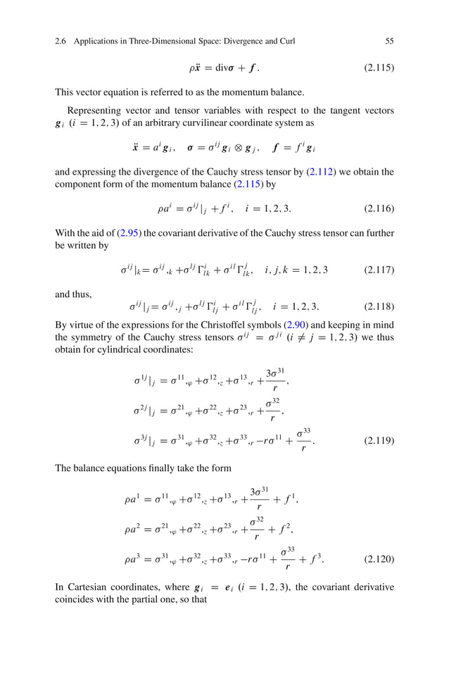 Tensor algebra and tensor analysis for engineers | PDF | Physics | Science