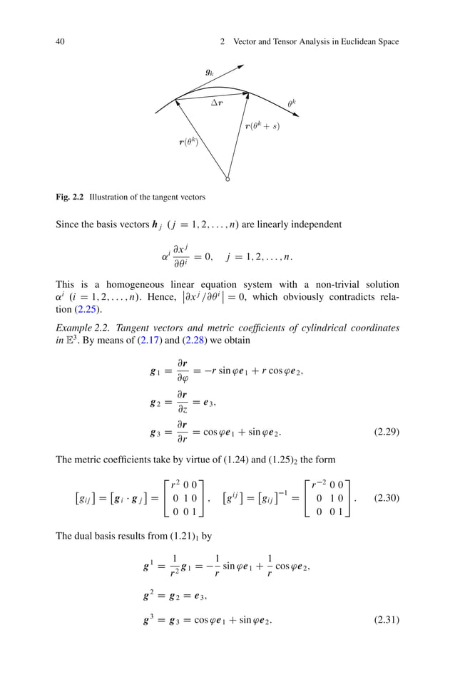 Tensor algebra and tensor analysis for engineers | PDF | Physics | Science