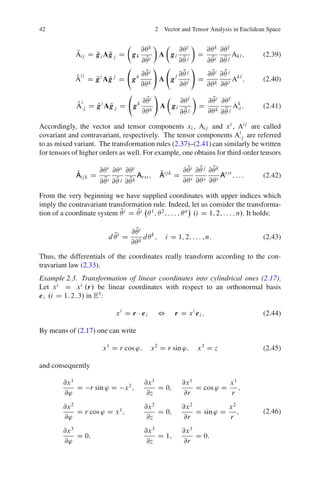 Tensor algebra and tensor analysis for engineers | PDF