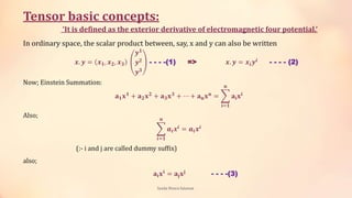 Tensor analysis | PPTX