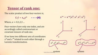 Tensor analysis | PPTX