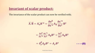 Tensor analysis | PPTX