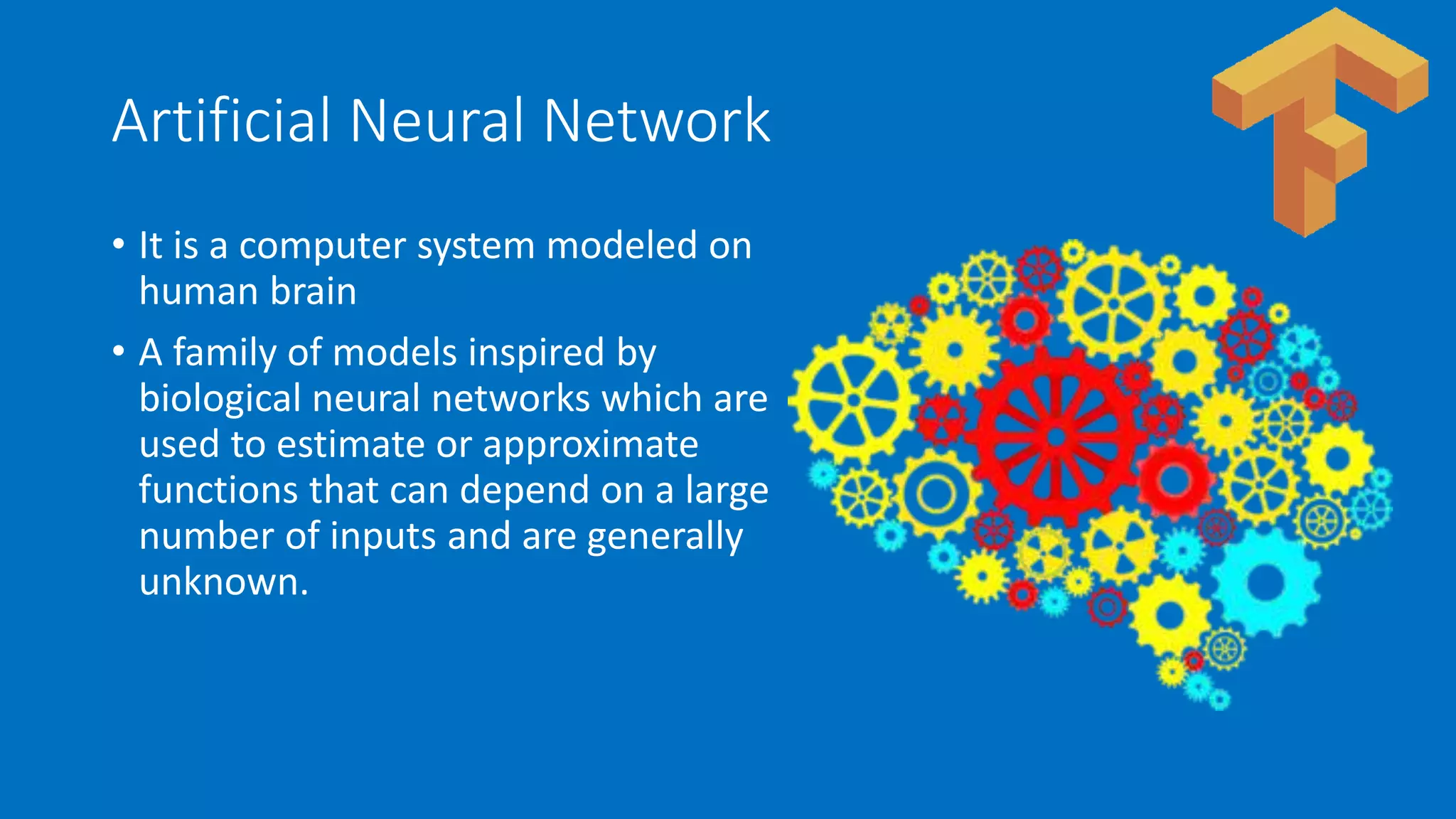Introduction to Tensorflow | PPTX | Technology Industry | Industries