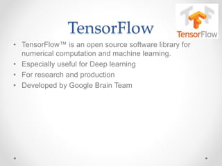 Tensorflow | PPT