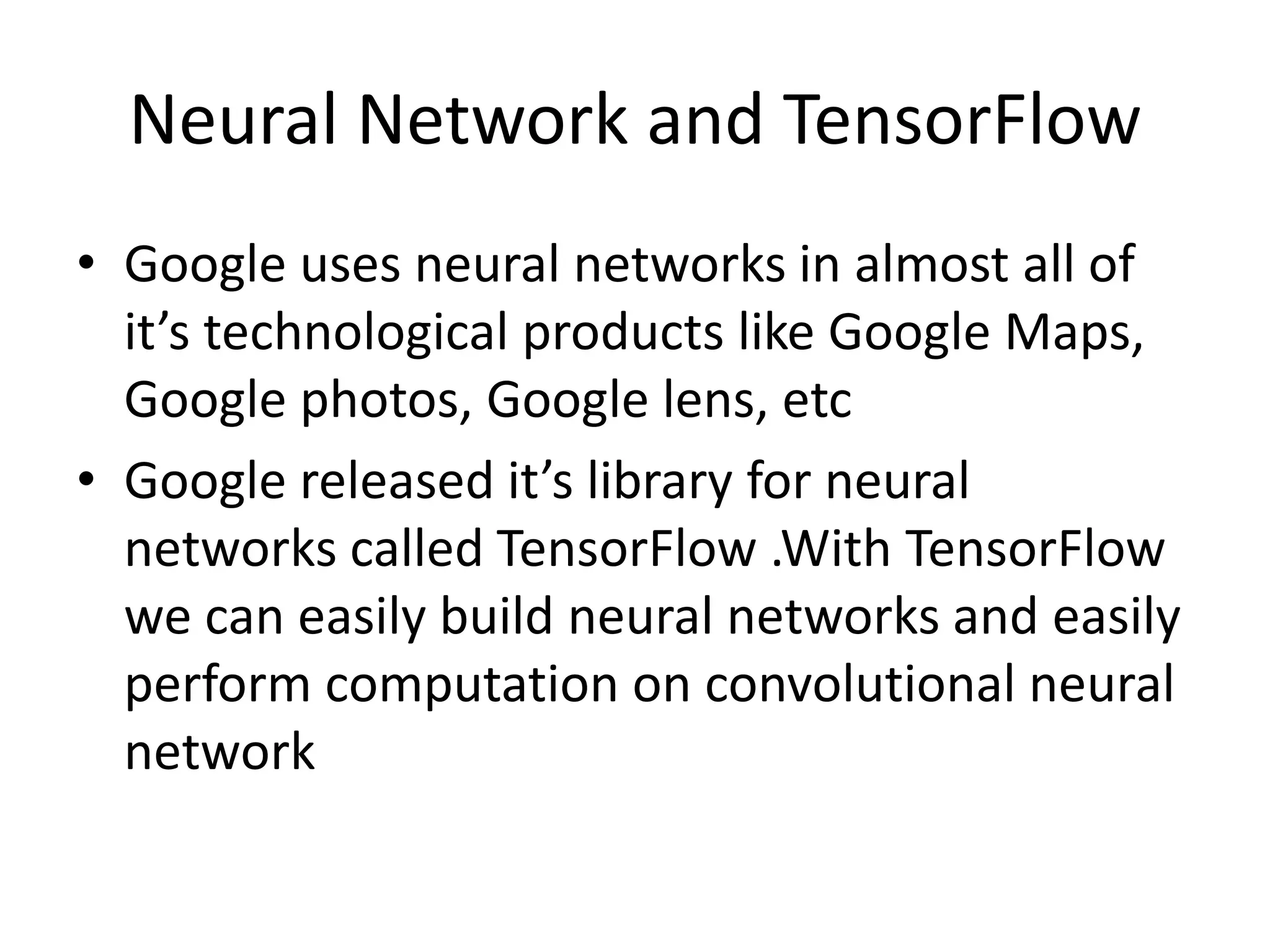 Introduction to artificial neural networks | PPTX