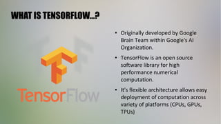 Tensorflow for Beginners | ODP | Artificial Intelligence | Technology ...