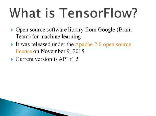 Tensorflow | PPT