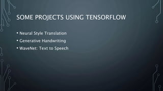 Tensor flow | PPT
