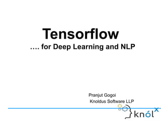 Tensorflow | ODP | Artificial Intelligence | Technology & Computing
