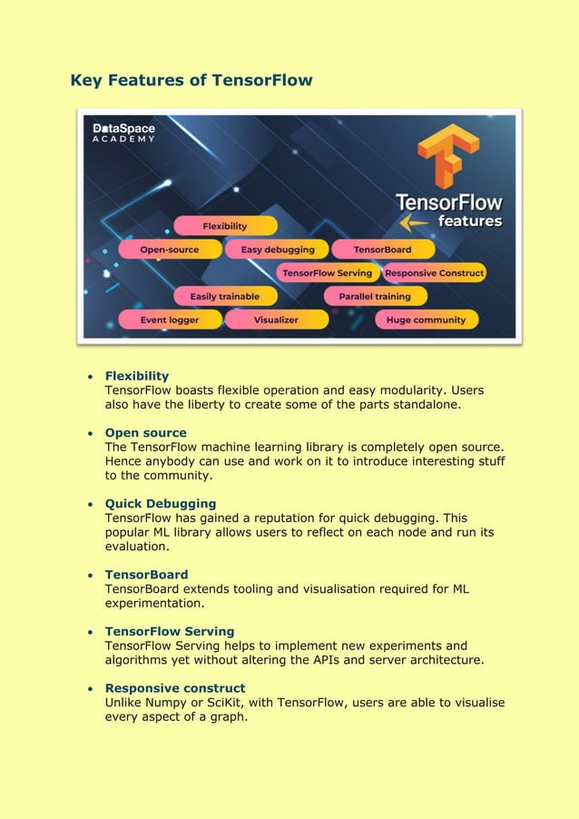 Tensorflow - Overview, Features And Advantages.pdf