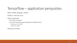 Tensorflow In Machine Learning | PPT