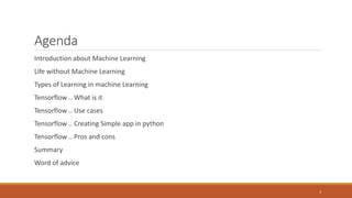 Tensorflow In Machine Learning | PPT