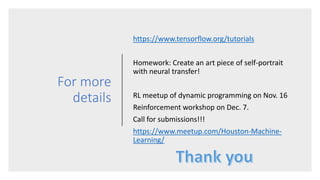 Walking through Tensorflow 2.0 | PPT