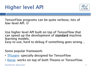 Tensorflow - Intro (2017) | PPTX