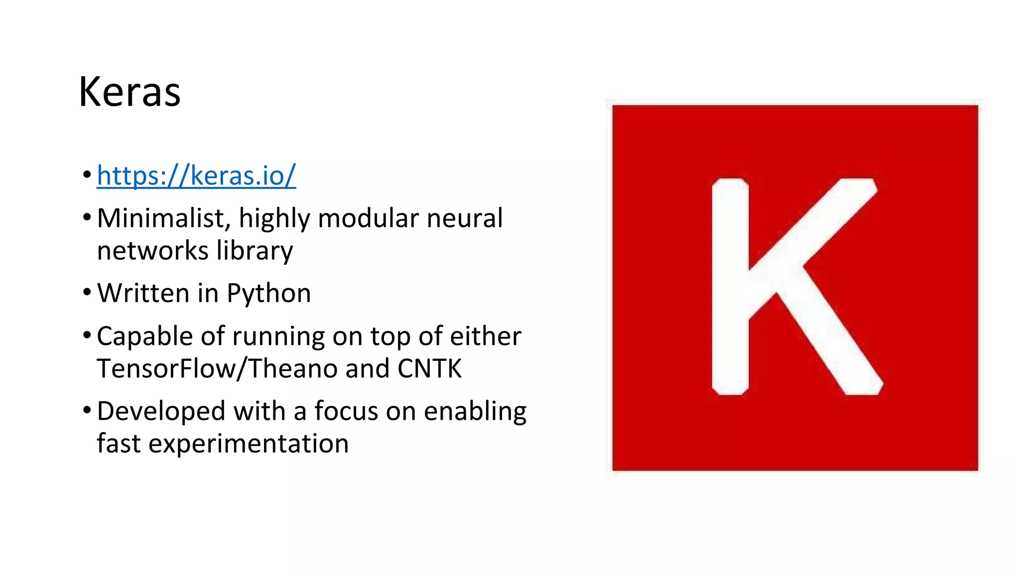 TensorFlow and Keras: An Overview | PDF