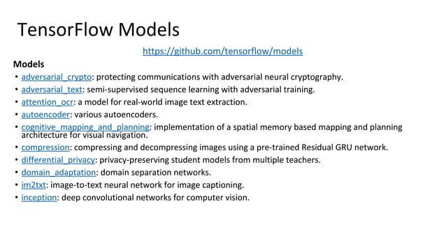 TensorFlow and Keras: An Overview | PDF