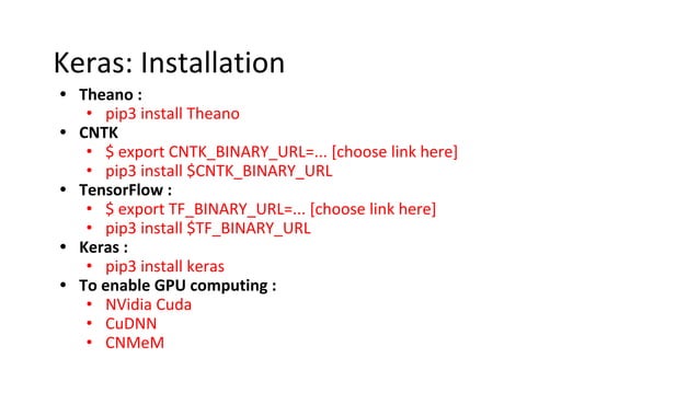 TensorFlow and Keras: An Overview | PDF