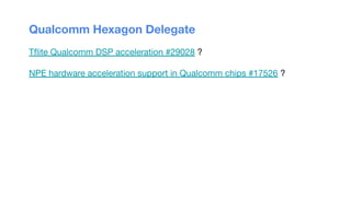 TensorFlow Lite Delegateとは？ | PDF | Technology & Computing