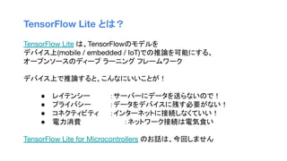 TensorFlow Lite Delegateとは？ | PDF | Technology & Computing