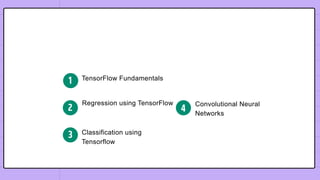 A TensorFlow ppt for the gdsc event used in my college. | PPT