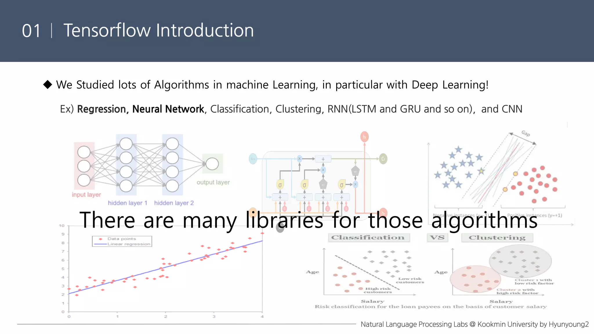 Natural language processing open seminar For Tensorflow usage | PDF