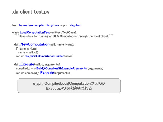 TensorFlow local Python XLA client | PPT | Free Download