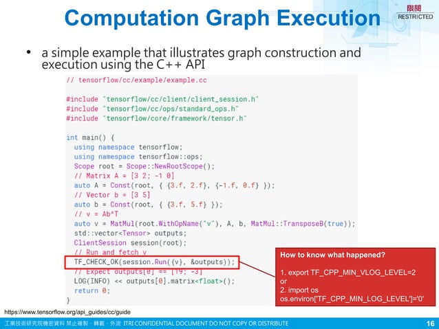 TensorFlow Study Part I | PPT