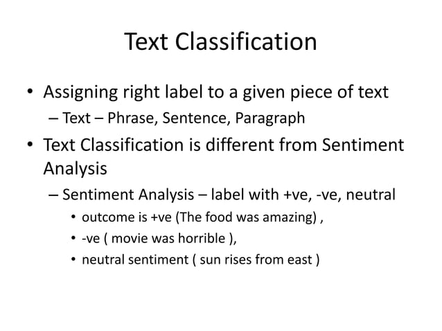Tensor flow text classification | PPTX