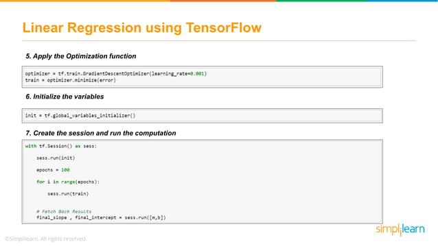 Tensorflow Tutorial Deep Learning With Tensorflow Tensorflow Tutorial For Beginners