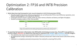 TensorRT survey | PPTX