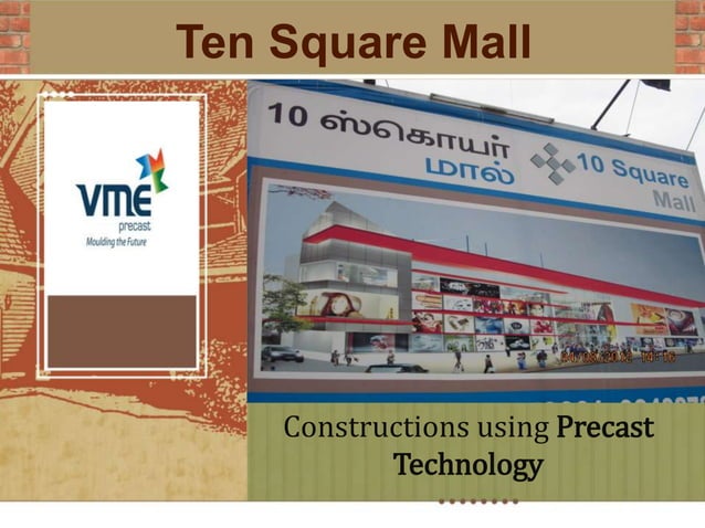 Ten square mall in Koyambedu Chennai | PPTX