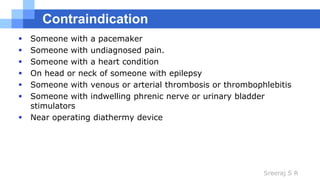 Transcutaneous Electrical Nerve Stimulation (TENS) SRS | PPTX
