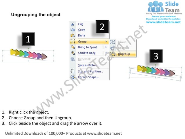 Ten stages 3d linear flow communication process diagram organization ...