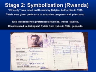 Ten stages of Genocide PowerPoint | PPT