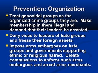 Ten stages of Genocide PowerPoint | PPT