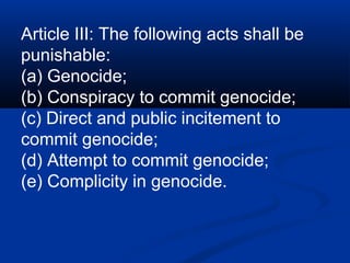 Ten stages of Genocide PowerPoint | PPT