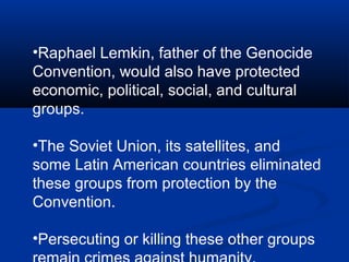 Ten stages of Genocide PowerPoint | PPT