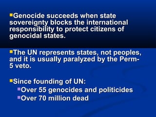 Ten stages of Genocide PowerPoint | PPT