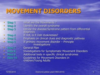 Ten step approach to movement disorders | PPT
