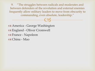 Ten steps of revolution | PPTX