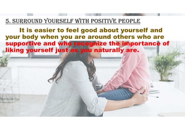 Ten steps to develop positive body image | PPT
