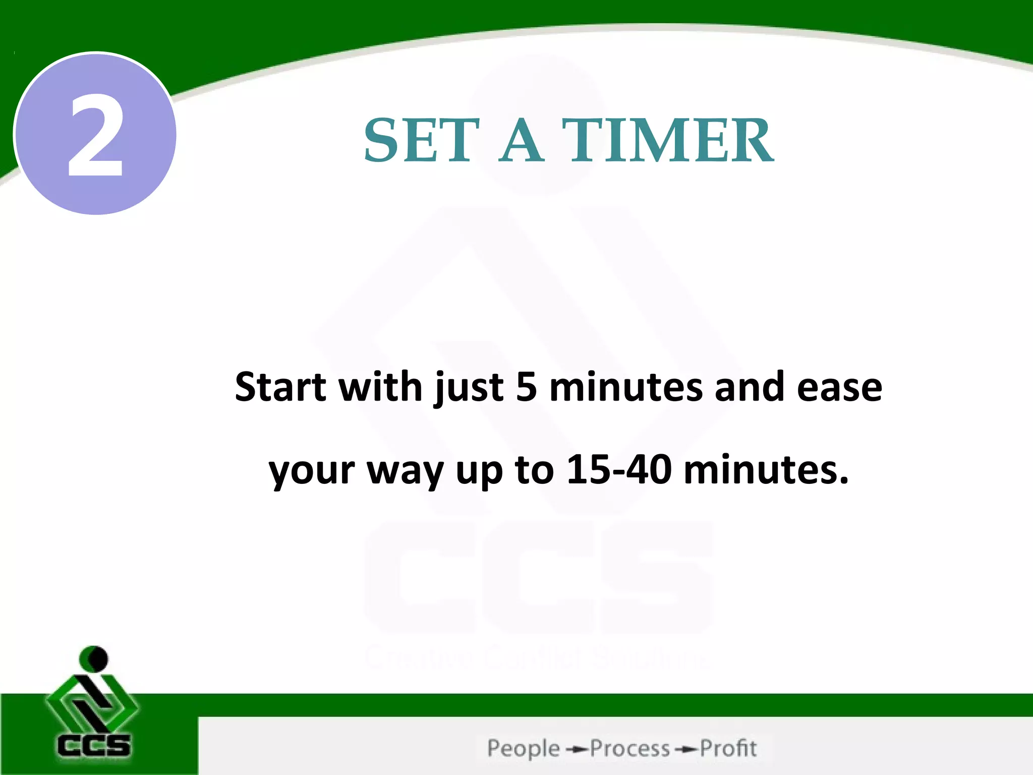 Ten steps to mindfulness meditation | PPT