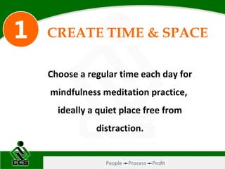 Ten steps to mindfulness meditation | PPT | Lung and Respiratory Health ...
