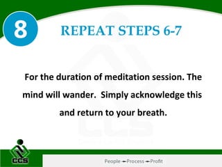Ten steps to mindfulness meditation | PPT | Lung and Respiratory Health ...